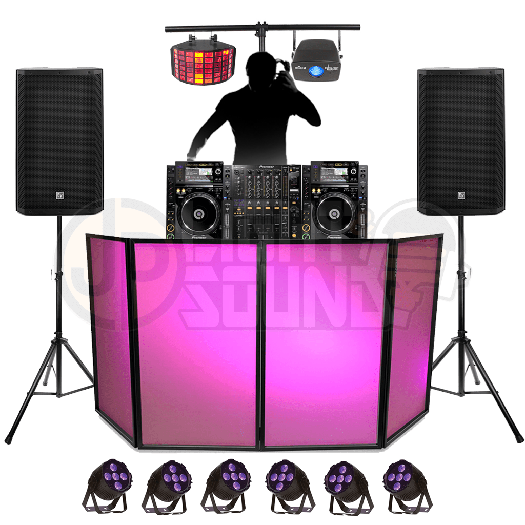 Dj facade Wedding DJ pack - JP Light & Sound